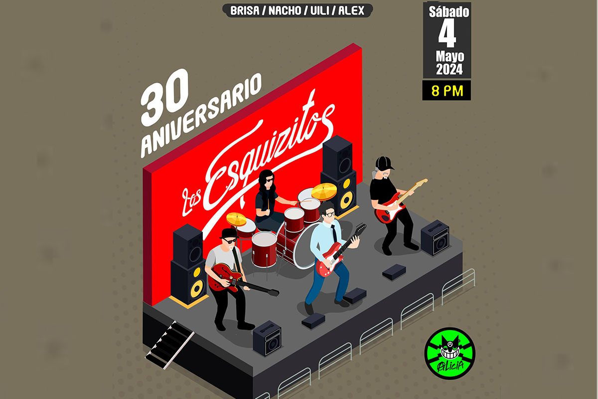 30 años de la banda Los Esquizitos - Junkey